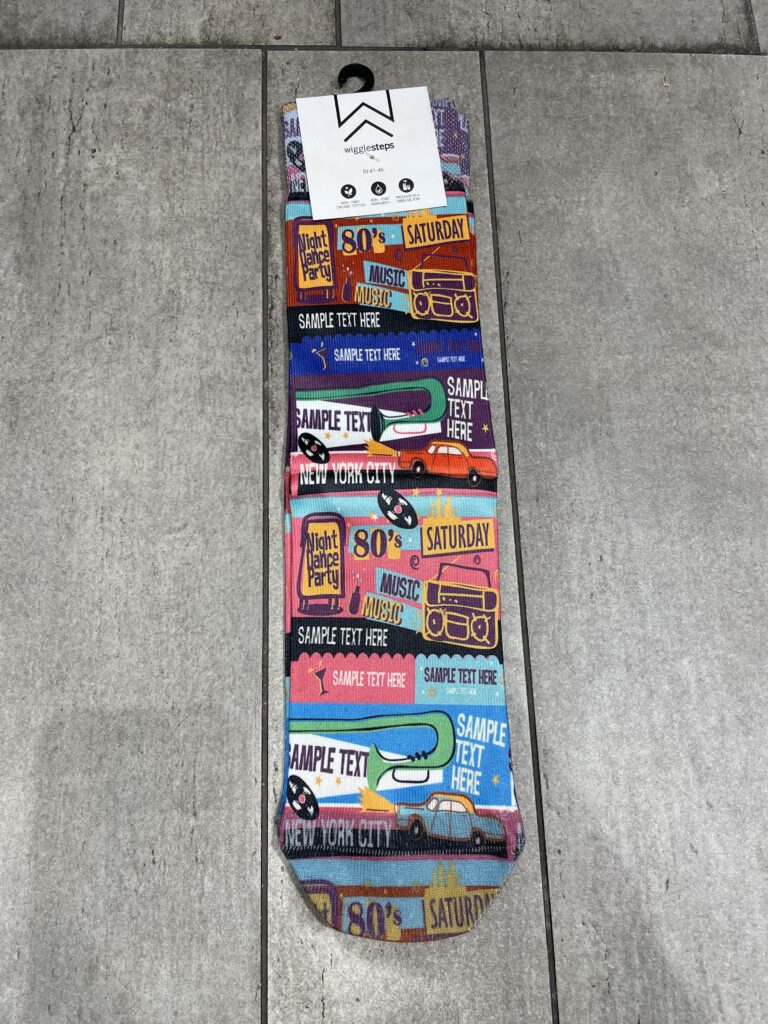 Wigglesteps Saturday Night Socks